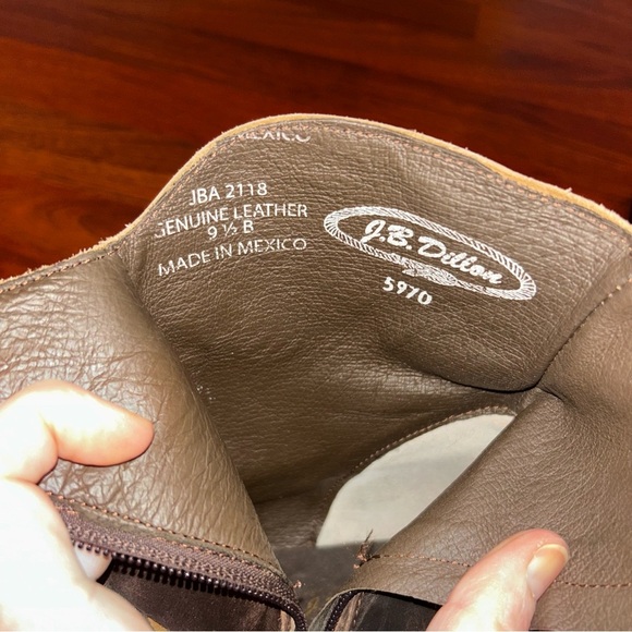 J.B. Dillon | Shoes | Jb Dillon Black And Tan Western Boots | Poshmark